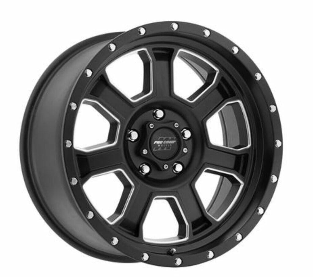 Pro Comp 43 Series Sledge Satin Black Milled Alloy Wheels - GRJ Offroad