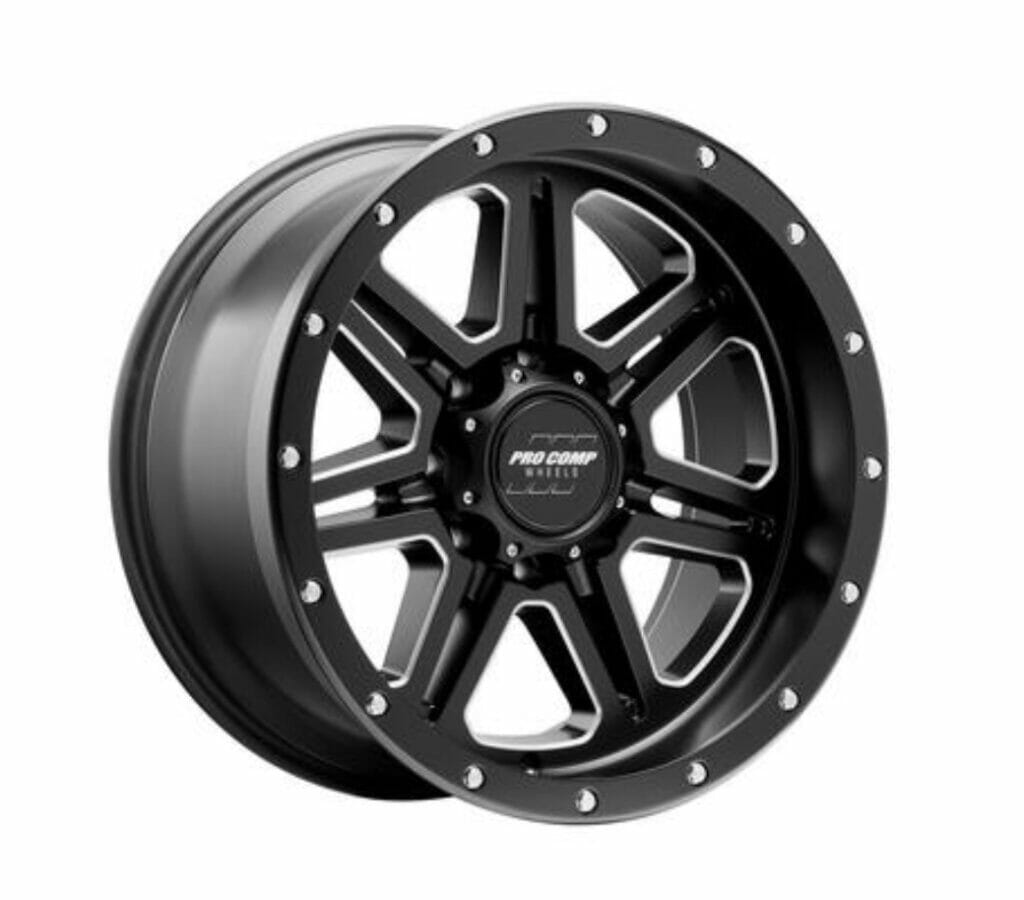 Pro Comp 62 Series Apex Satin Black Milled Wheels - GRJ Offroad